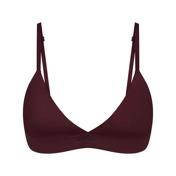 Nike Skims Shine Triangle Bra - Red