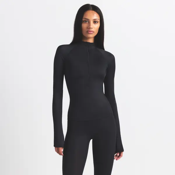 Nike Skims Shine Long-sleeve Half-zip Top