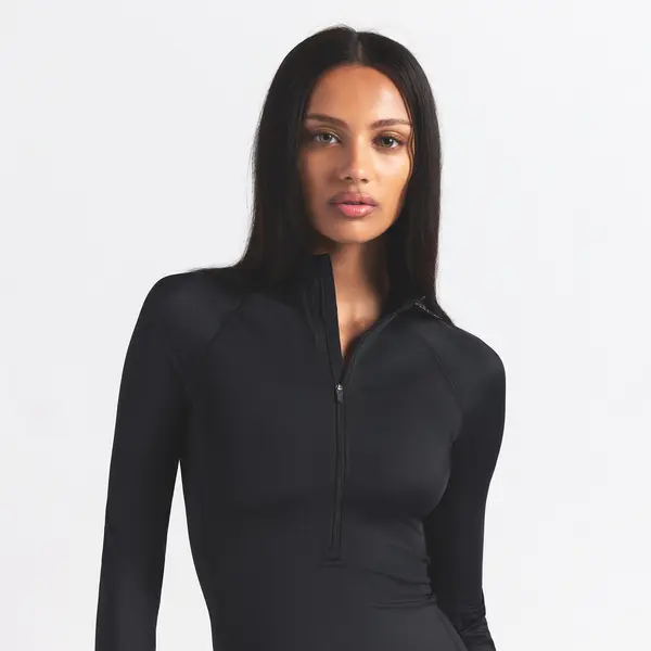 Nike Skims Shine Long-sleeve Half-zip Top