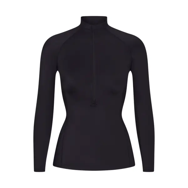 Nike Skims Shine Long-sleeve Half-zip Top