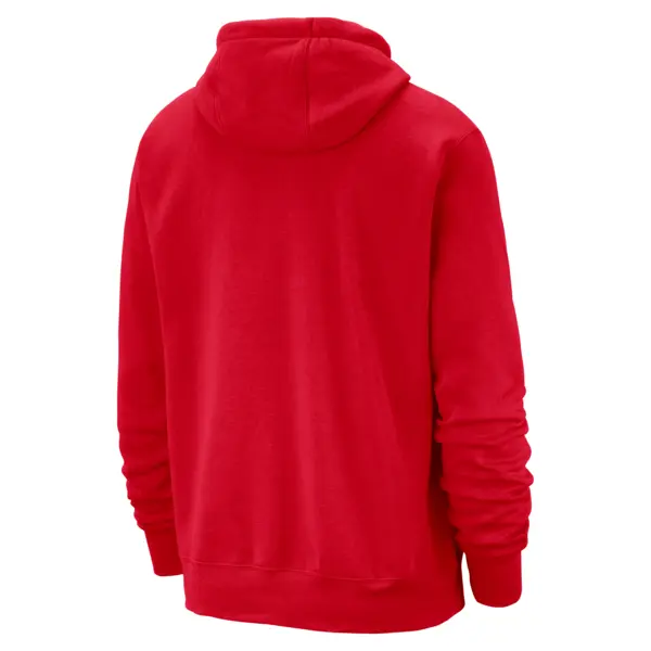 Nike Atlanta Hawks Club Nba Pullover Hoodie - Red