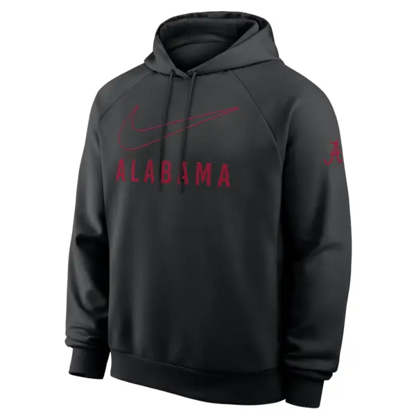 Nike Alabama Premium Performance Dri-fit College Pullover Hoodie - Black