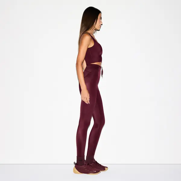 Nike Skims Shine Scoop-neck Bra Top