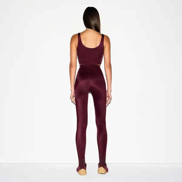 Nike Skims Shine Scoop-neck Bra Top