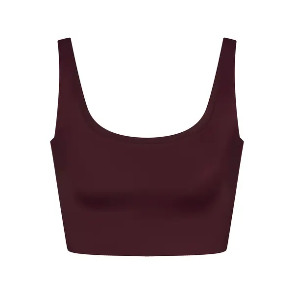 Nike Skims Shine Scoop-neck Bra Top
