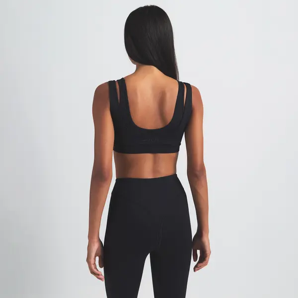 Nike Skims Matte High-waisted V-line 26" Leggings - Black