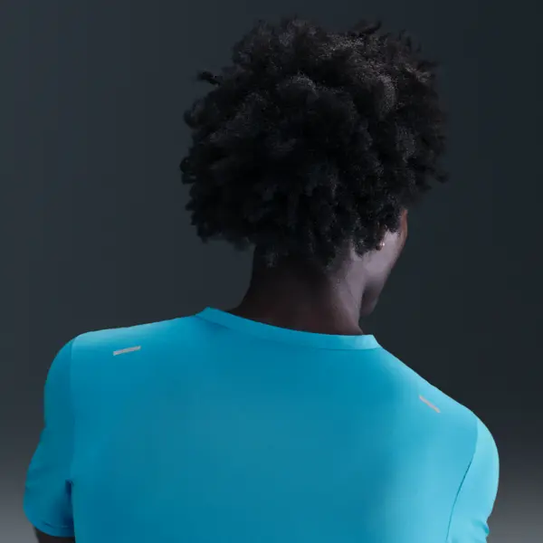 Nike Rise 365 Dri-fit Short-sleeve Running Top - Blue