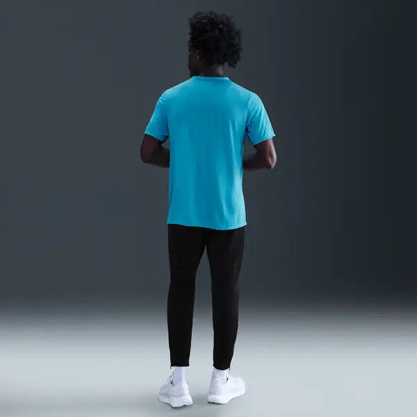 Nike Rise 365 Dri-fit Short-sleeve Running Top - Blue