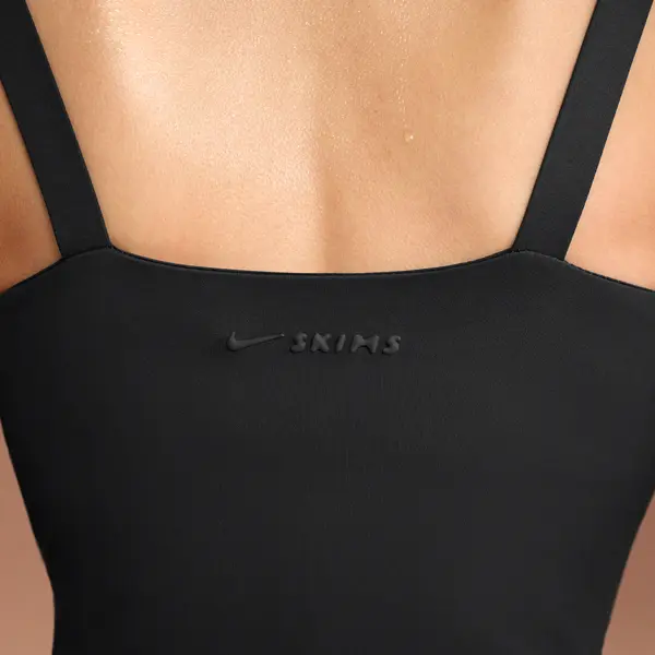 Nike Matte Square-neck Tank Top - Black