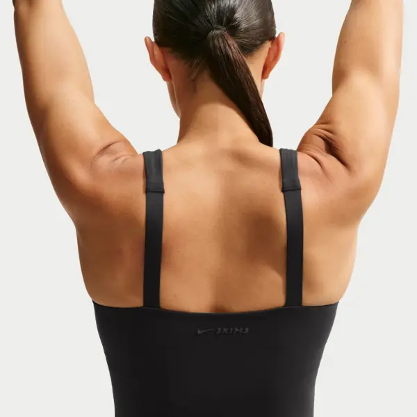Nike Matte Square-neck Tank Top - Black