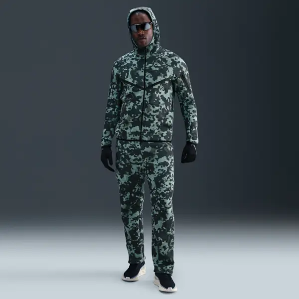 Nike Tech Full-zip Fleece Camo Windrunner Jacket