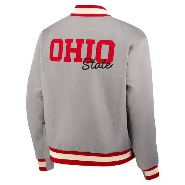 Nike Ohio State Legacy College Full-snap Bomber Jacket