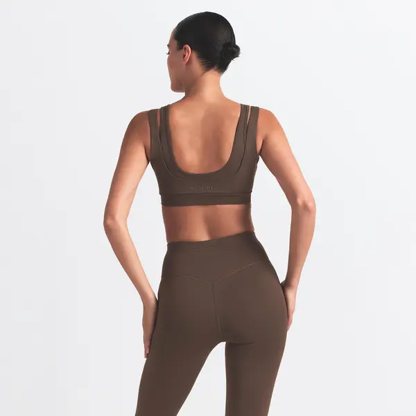 Nike Skims Matte High-waisted Footsie Grip Leggings
