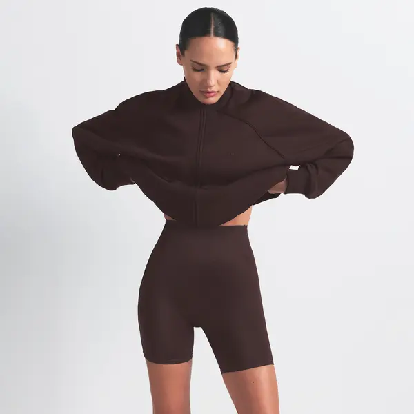 Nike Skims Shine High-waisted 5" Biker Shorts