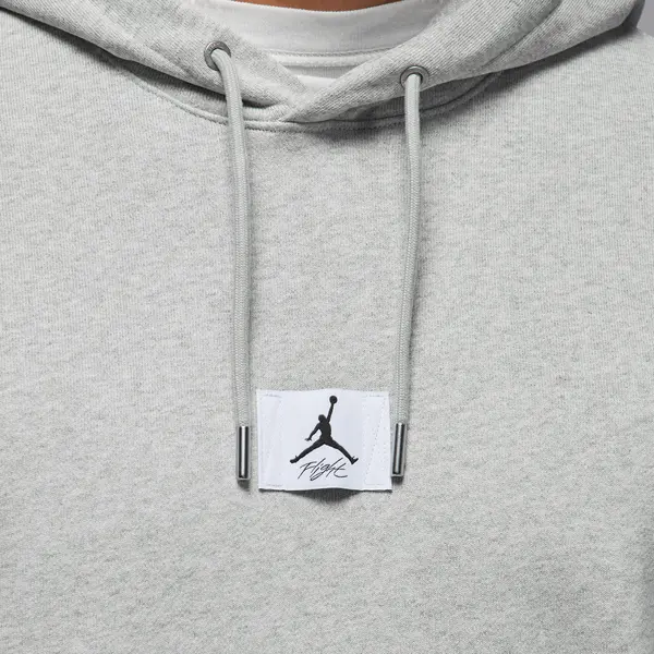 JORDAN Flight Fleece Pullover Hoodie - Grey