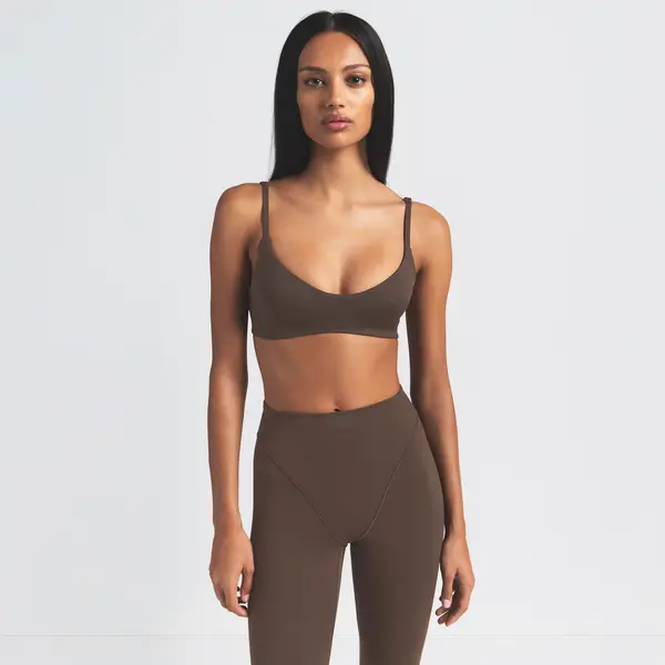 Nike Skims Matte High-waisted V-panel Straight Leggings