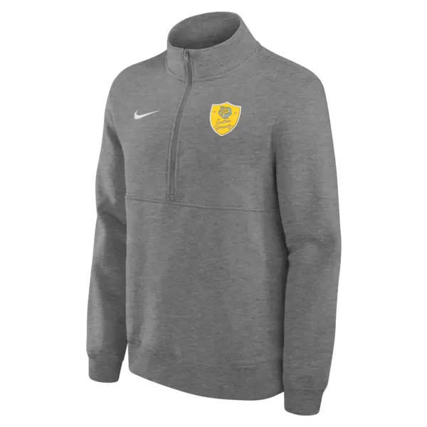 Nike Southern University And A&m Club Fleece 1/4-zip Top - Grey