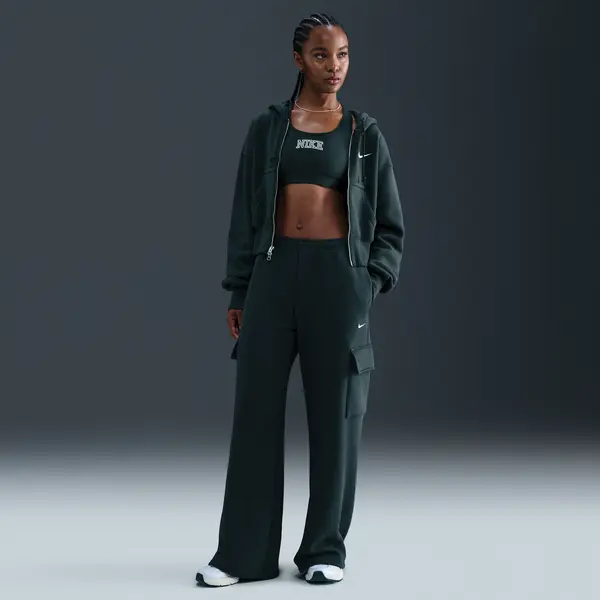 Nike Sportswear Phoenix Fleece Cargo Sweatpants - Green