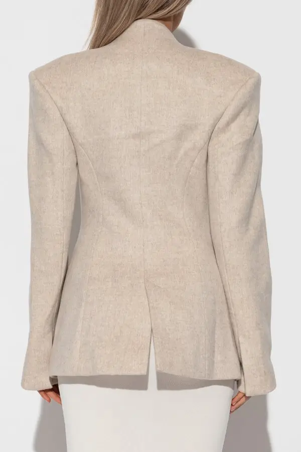 ENTIRE STUDIOS Wool Blazer - Beige
