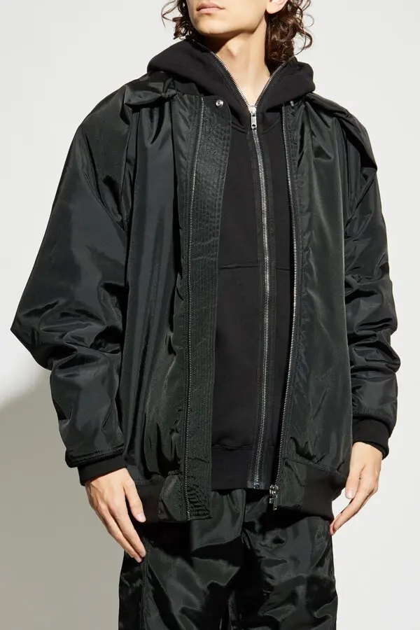 Rick Owens Convertible Jumbo Bomber Jacket