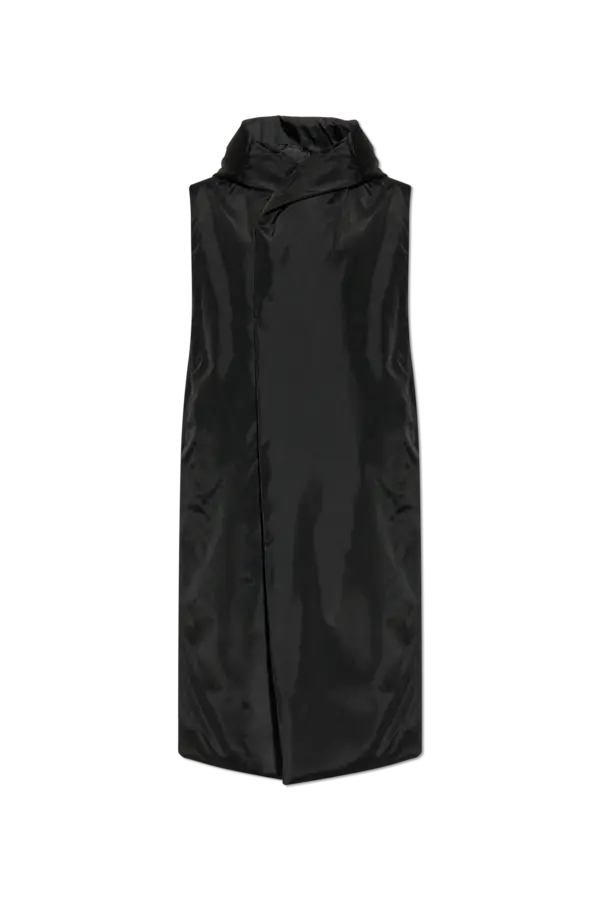 Rick Owens Long Hooded Vest