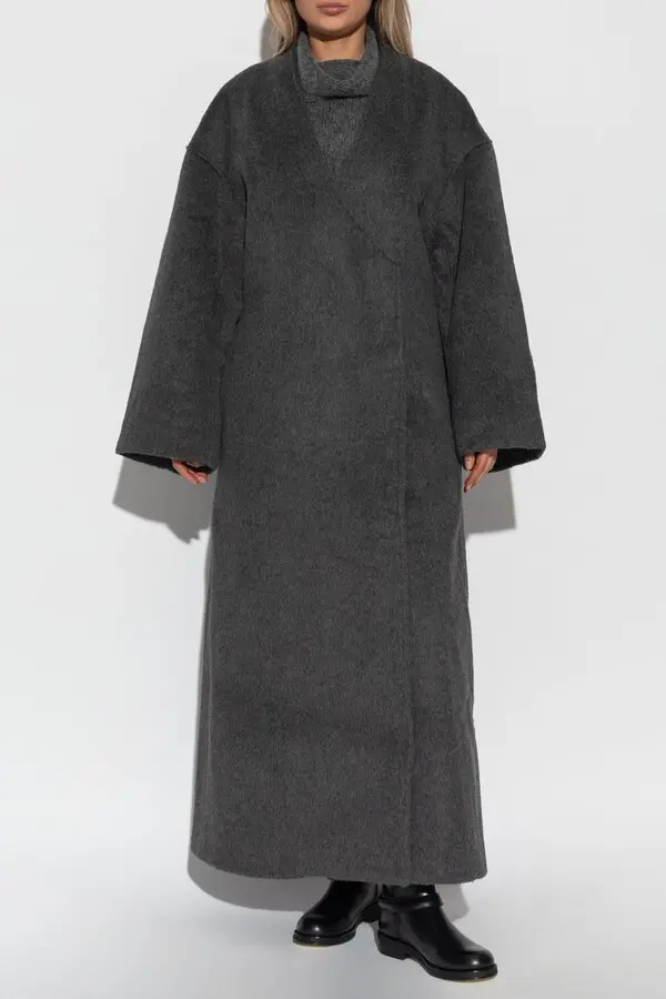 ENTIRE STUDIOS Wool And Cashmere Blend Coat - Grey