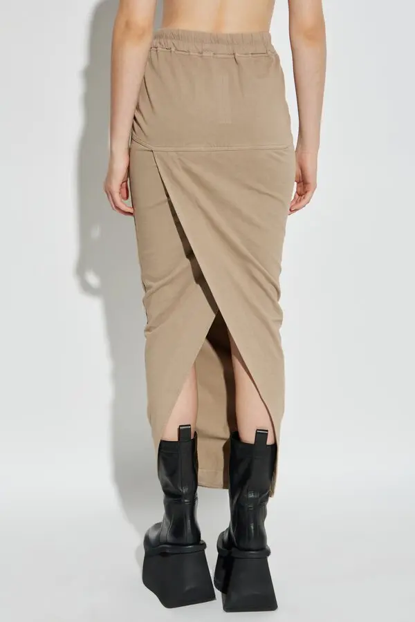 Rick Owens Long Pull-on Skirt