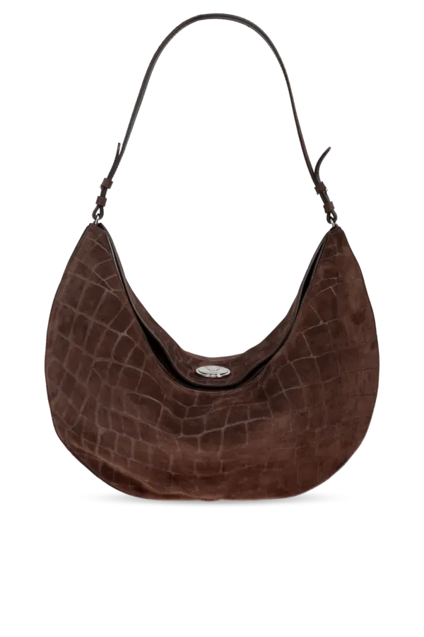 Jacquemus Le Sac Ovalo Shoulder Bag - Brown