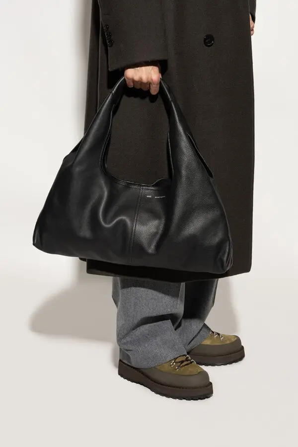 AMI Paris Shoulder Bag - Black