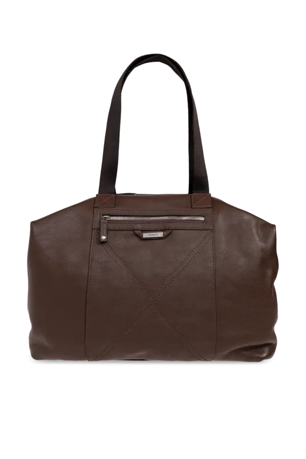 Iceberg Leather Handbag - Brown