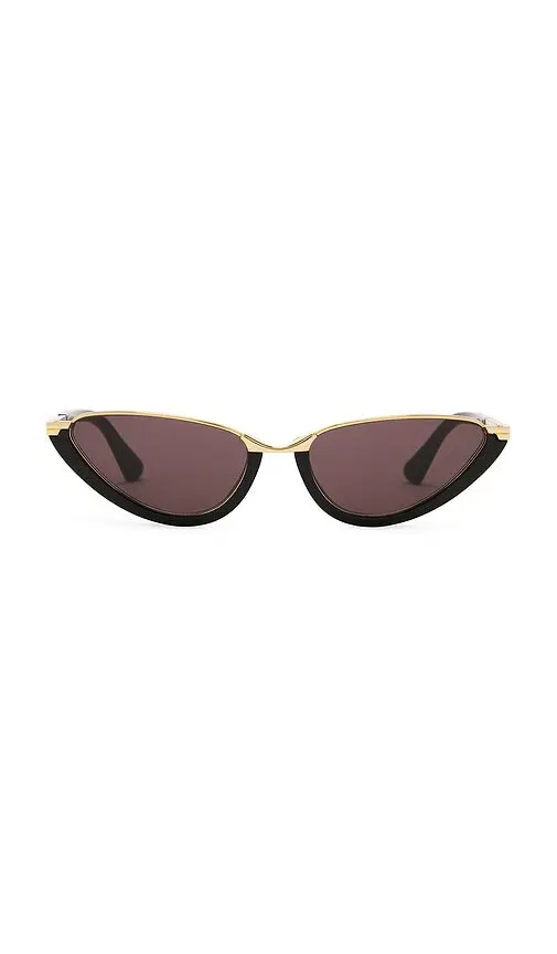 Bottega Veneta Cat Eye Sunglasses - Black