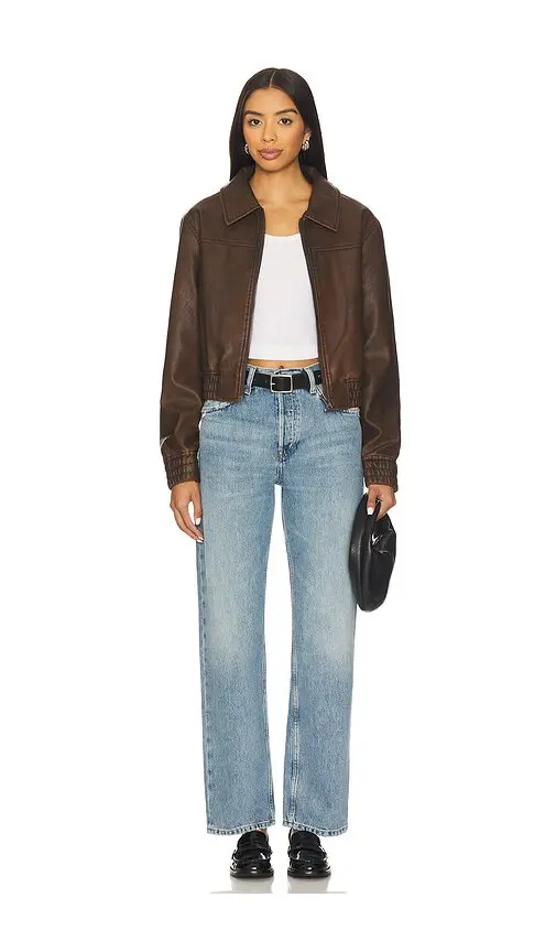 UNREAL FUR Game Changer Faux Leather Jacket