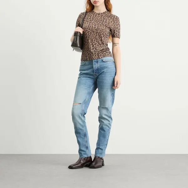 ANINE BING Bruno Destructed Jeans