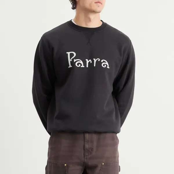 PARRA Weird Trad Logo Crew Sweatshirt