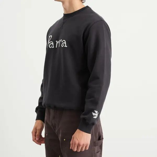 PARRA Weird Trad Logo Crew Sweatshirt