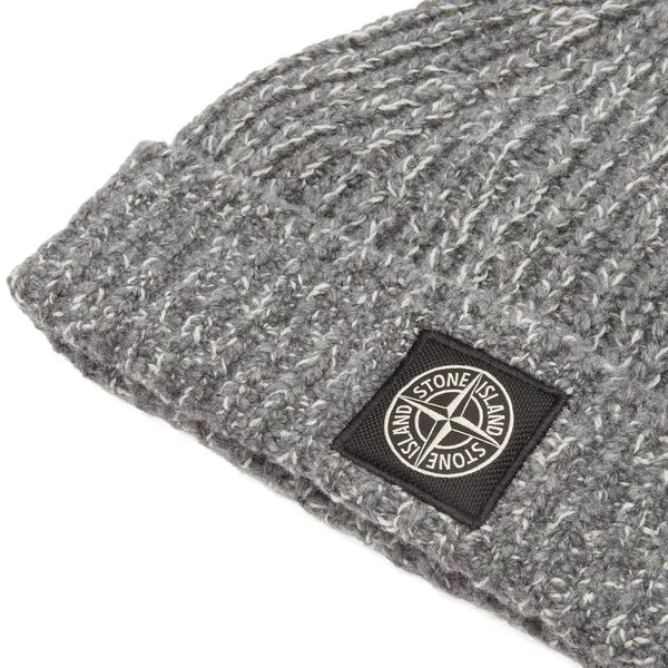 Stone Island Mouline Wool Beanie