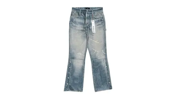 PURPLE BRAND Twill Snap Carpenter Pant