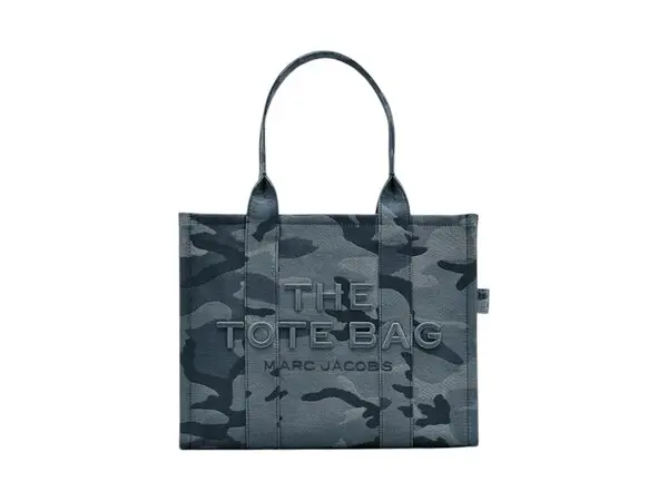 Marc Jacobs Camo Jacquard Large Tote Bag - Blue