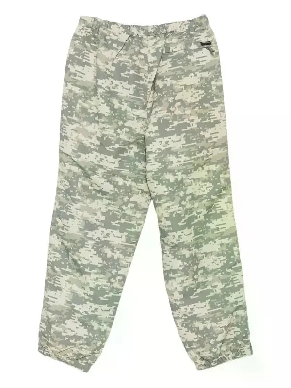 StÜssy Elasticated-waistband Camouflage Pants