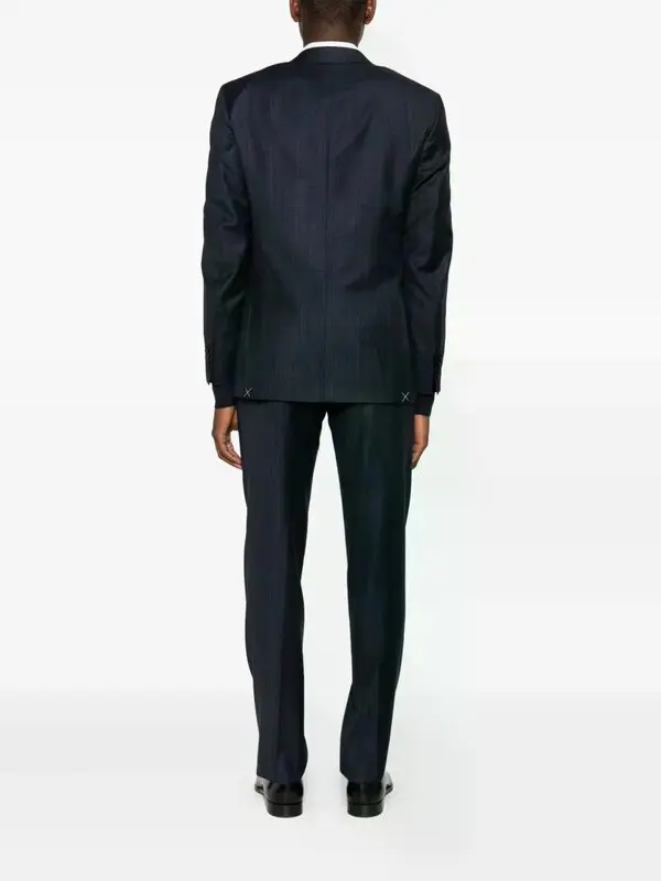 Canali Plaid Wool Suit