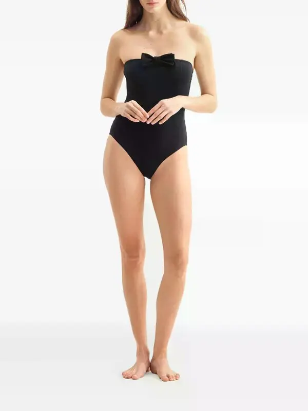 ERES Strapless One-piece Swimsuit With Bow Detail