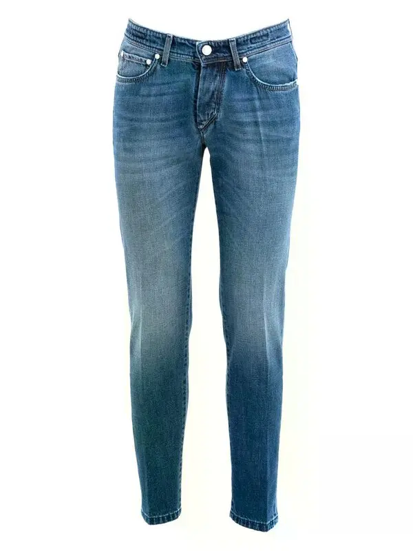 BARBA NAPOLI Stretch-cotton Jeans