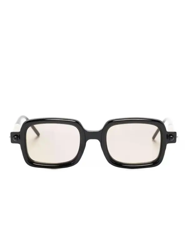 KUBORAUM Rectangle Frame Sunglasses - Brown