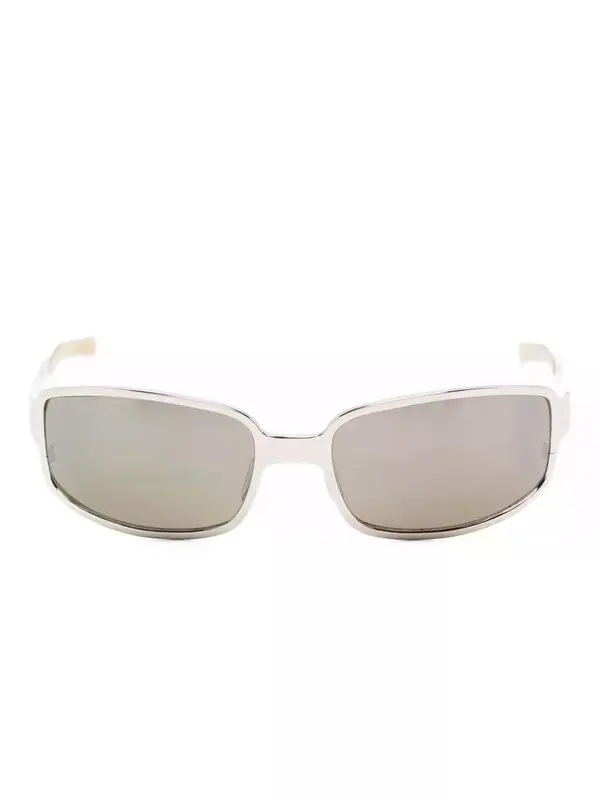 CHRISTIAN ROTH Rectangle-frame Sunglasses - Silver
