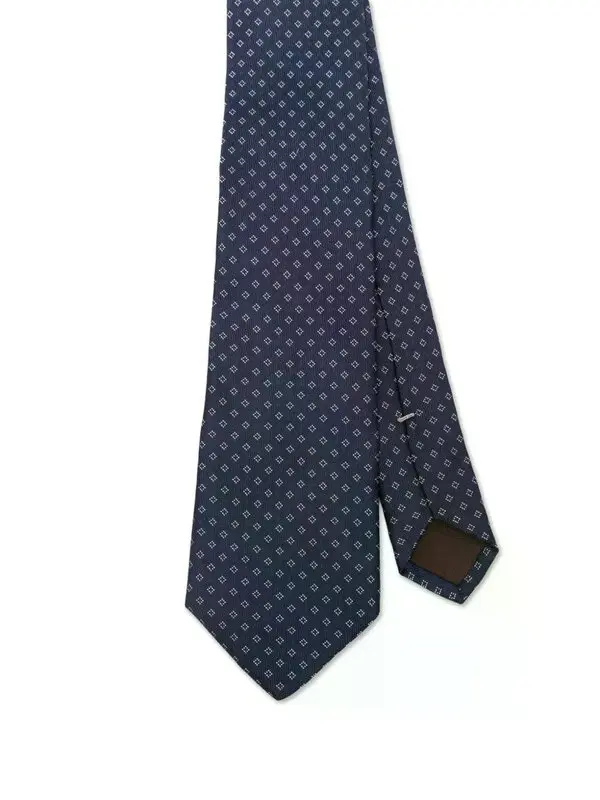 Canali Patterned Neck Tie