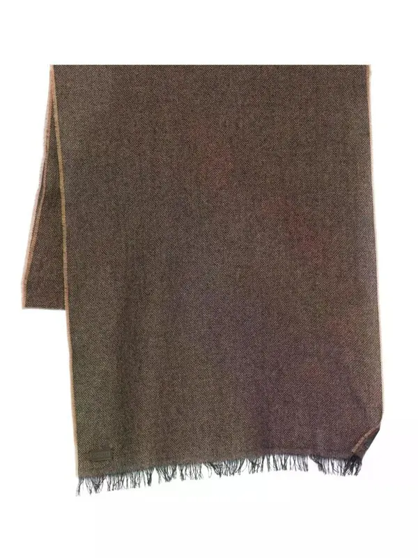 Canali Cashmere Scarf - Brown