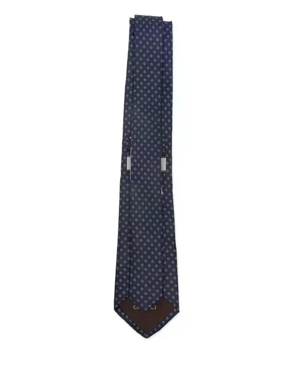 Canali Patterned Neck Tie