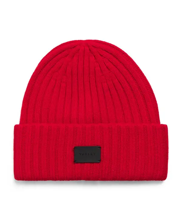 Varley Merino Wool-blend Elva Beanie - Red