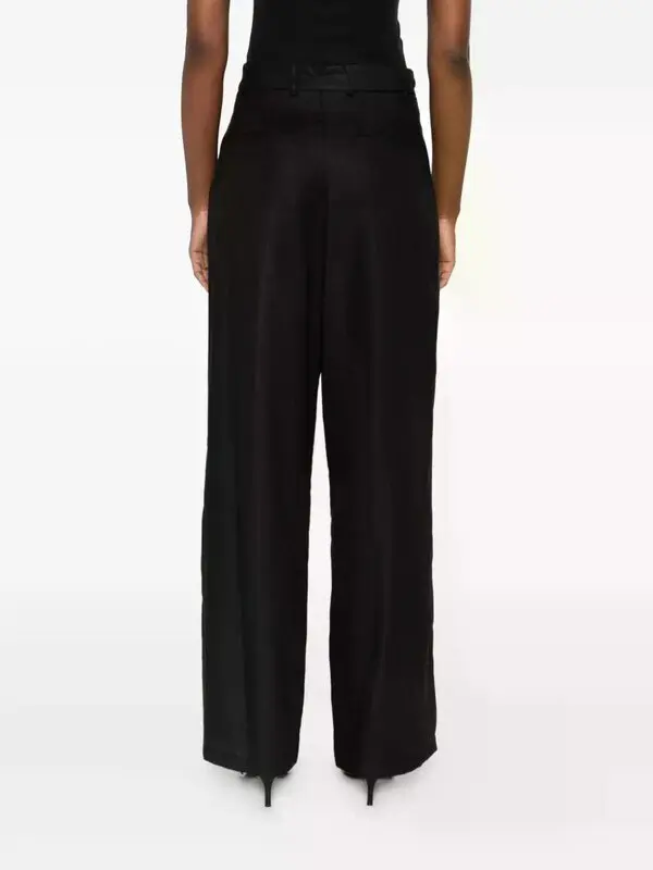 MAISON HOTEL Tailored Wide-leg Trousers