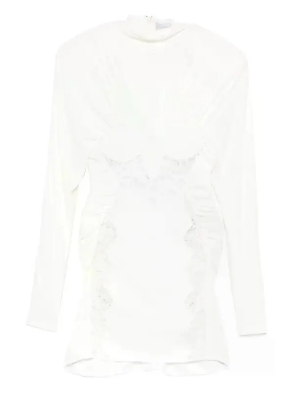 Stella McCartney Laced Midi Dress - White